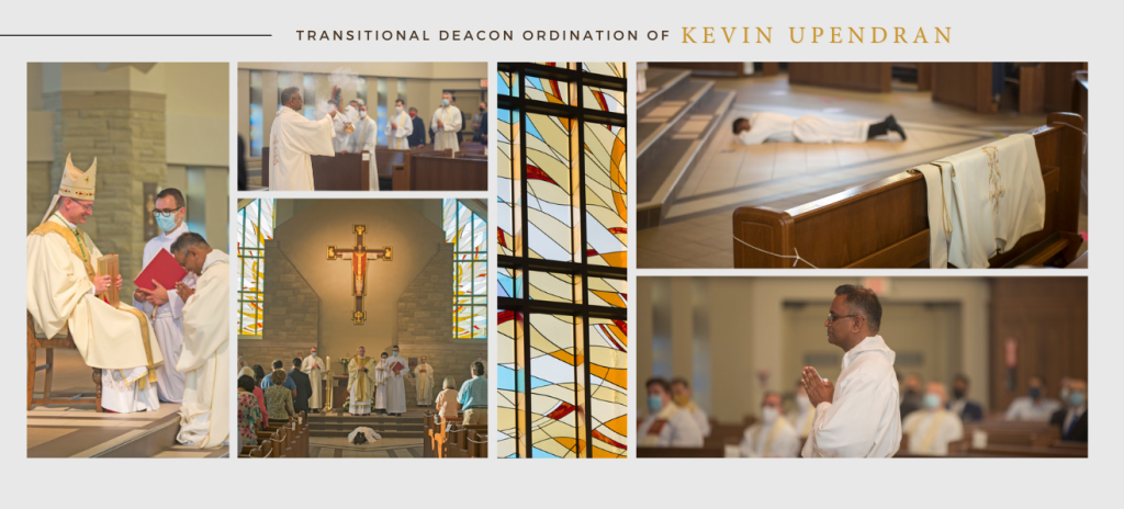 Transitional Deacon Ordination of Kevin Upendran