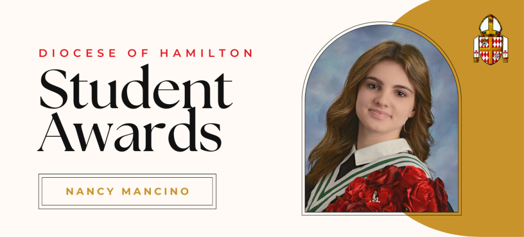 Diocese of Hamilton Student Awards: Nancy Mancino