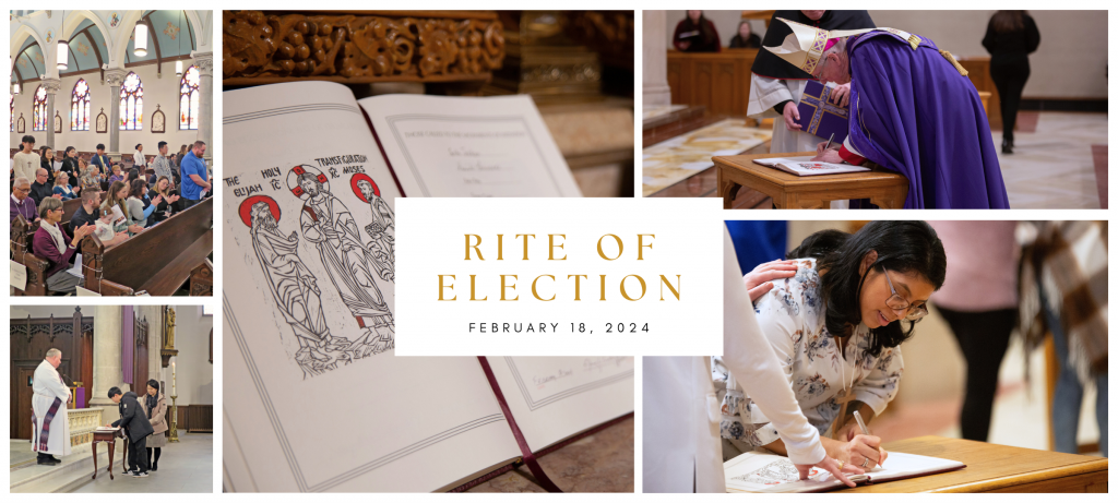 Highlights from the Rite of Election 2024