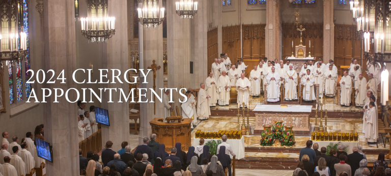 2024 Clergy Pastoral Appointments