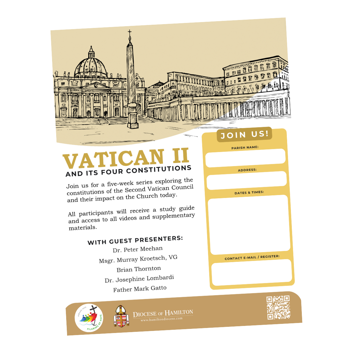 Vatican II and Its Four Constitutions - Diocese of Hamilton