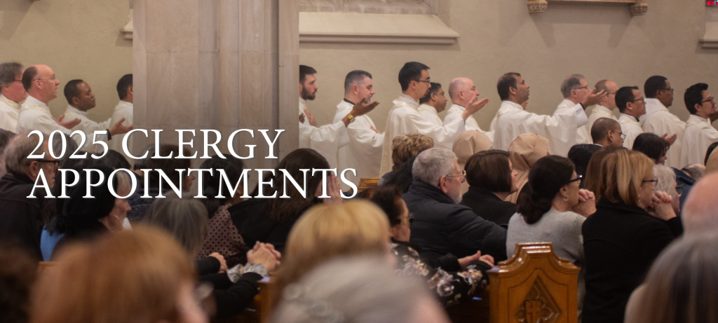 2025 Clergy Pastoral Appointments