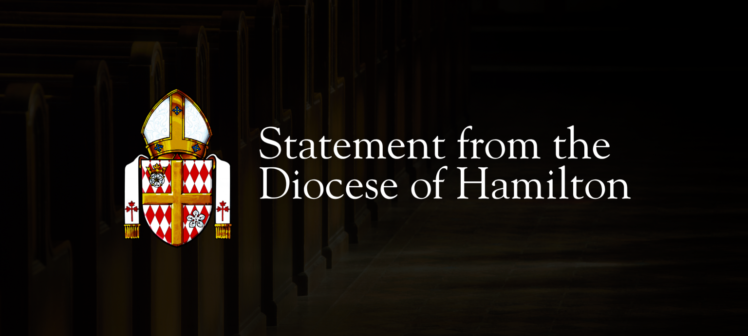 Statement from the Diocese of Hamilton regarding Fr. Ranjan D’Sa, OCD